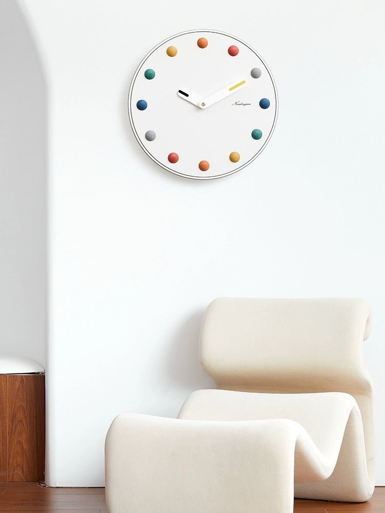 Non-Drilling Simple Clock - Playful – FancyAdd