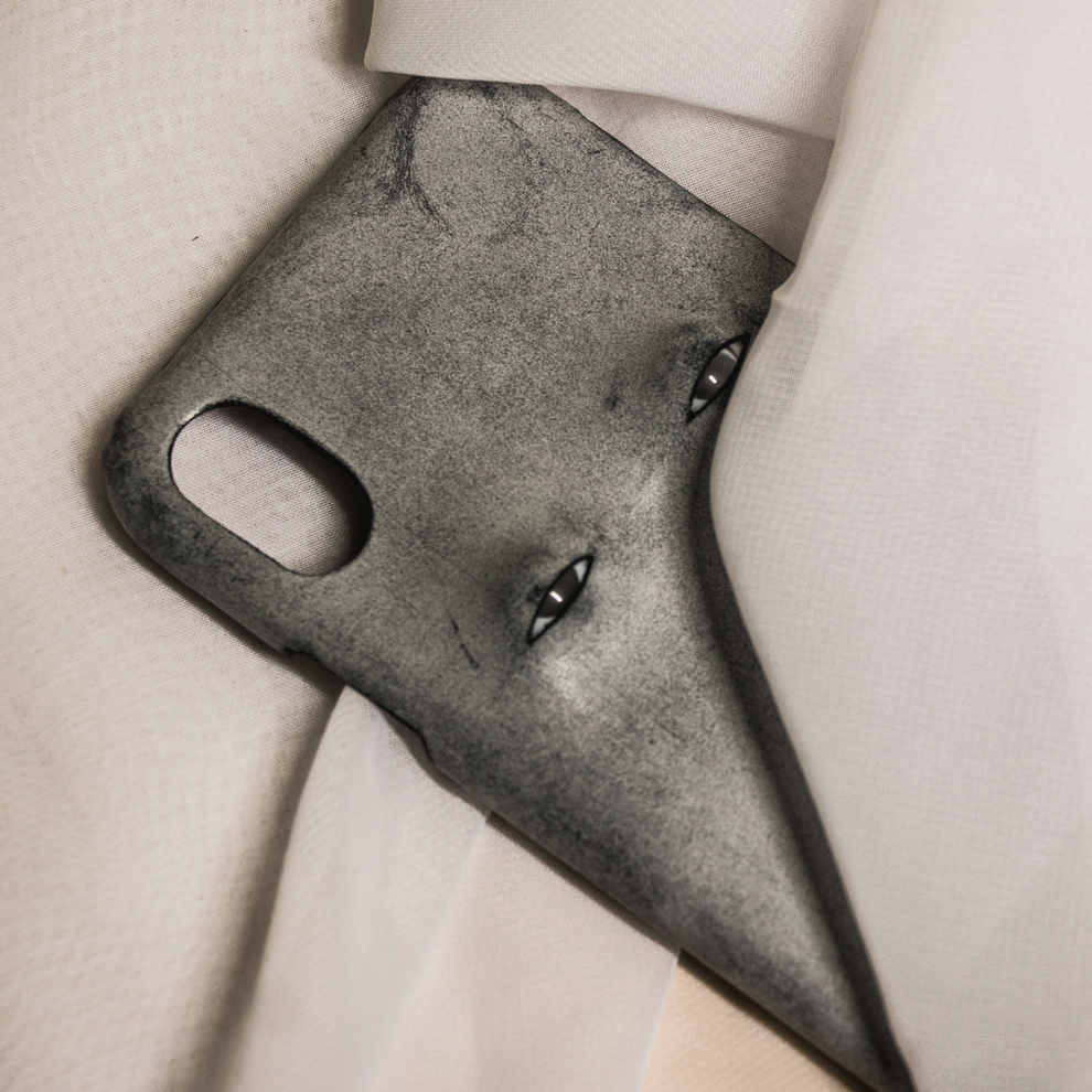 Handcrafted Vintage Leather Eye Phone Case – FancyAdd