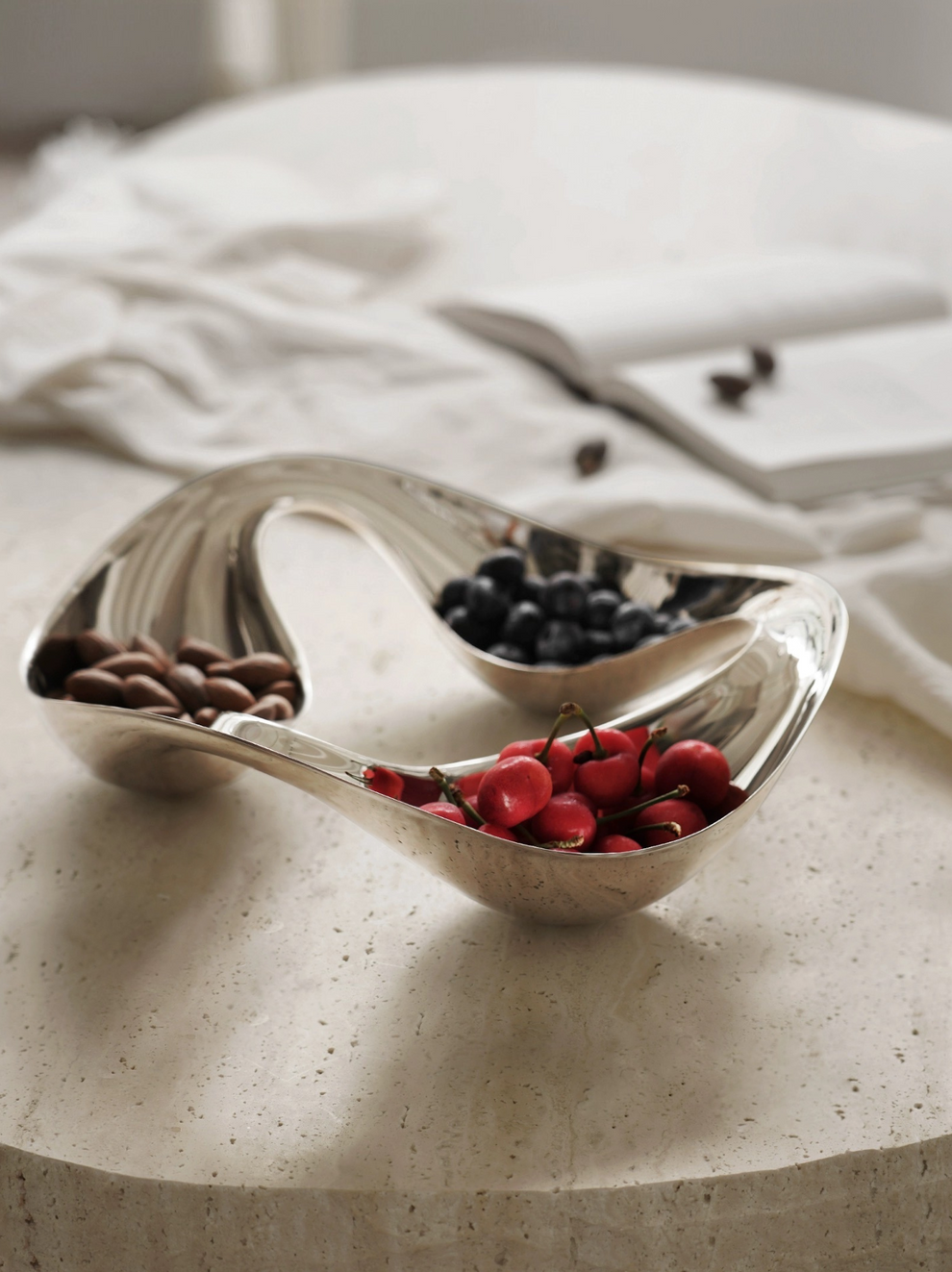 Stainless Steel Infinity Fruit Tray – FancyAdd