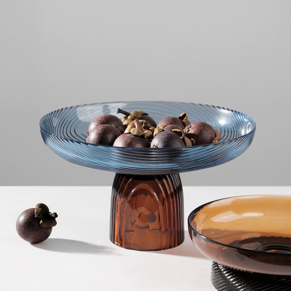 Glass Ripple Fruit Tray – FancyAdd