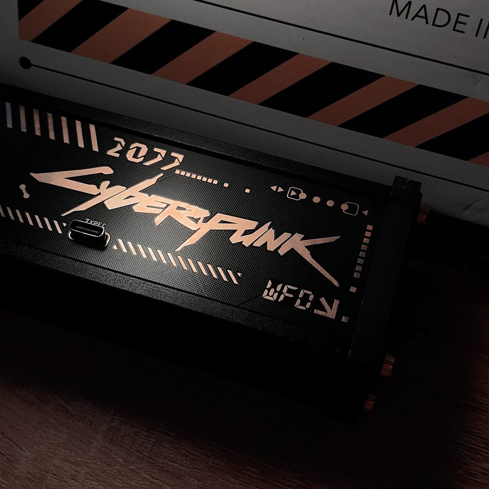 Electronic Simulated Fluorescent Tube Clock – FancyAdd